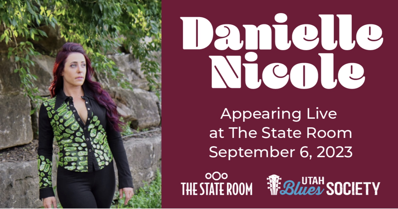 Utah Blues Society - Danielle Nicole Band-UBS Presents